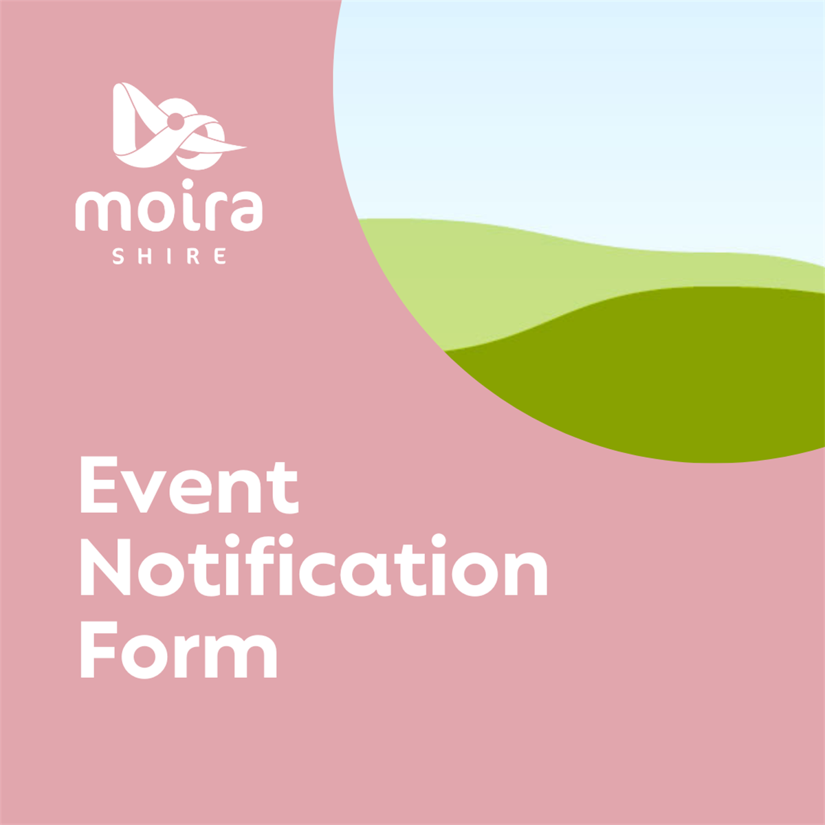 Event Notification Form Moira Shire