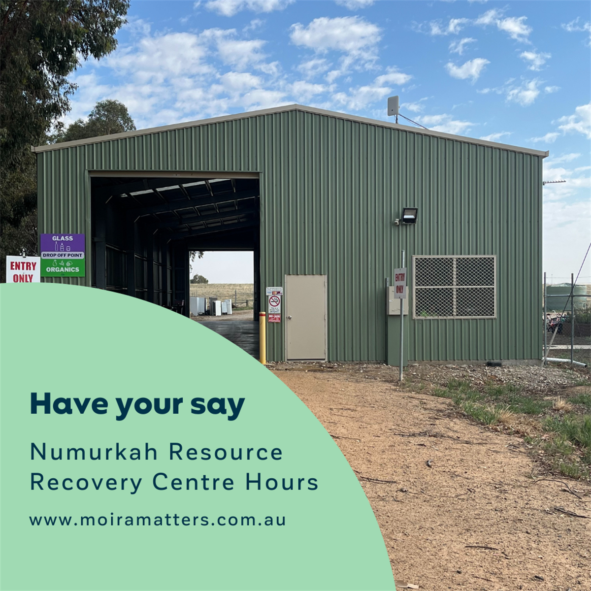 Proposed Change to Numurkah Resource Recovery Centre Operating Hours ...